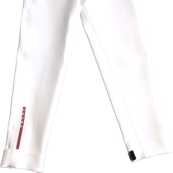 Prada Linea Rossa | Pants | Prada Men Pants Linea Rossa Nylon White ...